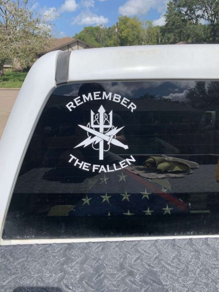 RTF Vinyl Decals - Remember The Fallen